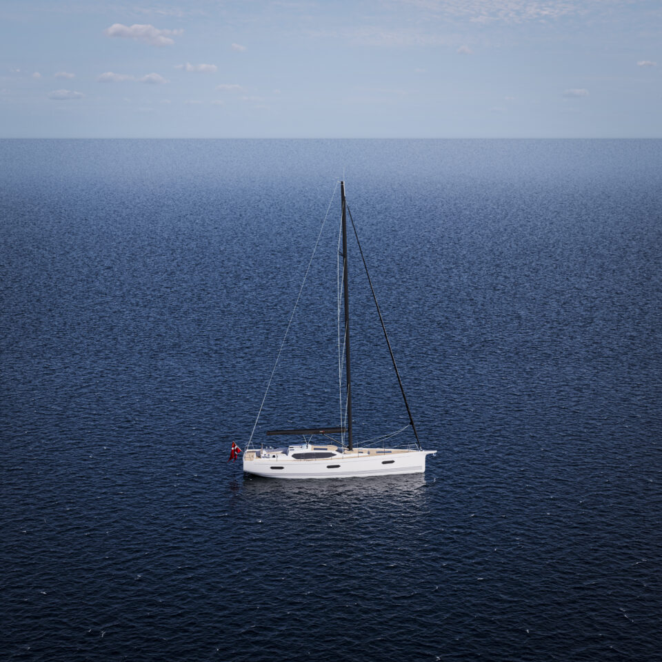 New renderings of the Xc 47 | X-Yachts - Luxury Performance Cruiser Yachts